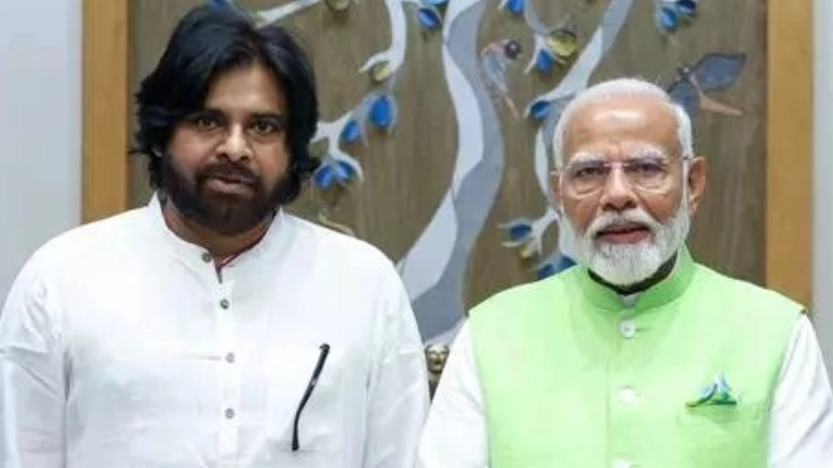 PM Modi Praises Pawan Kalyan, says 'Pawan Nahi, Andhi Hai', Actor Beams With Joy | Video